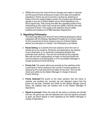 Temporary Operations Working stage 1 | DOC