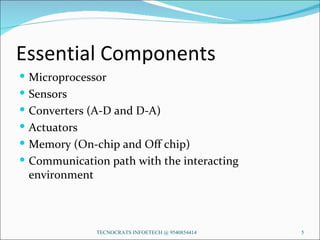Microcontroller Based Projects | PPT
