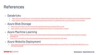 Deploy and Serve Model from Azure Databricks onto Azure Machine ...