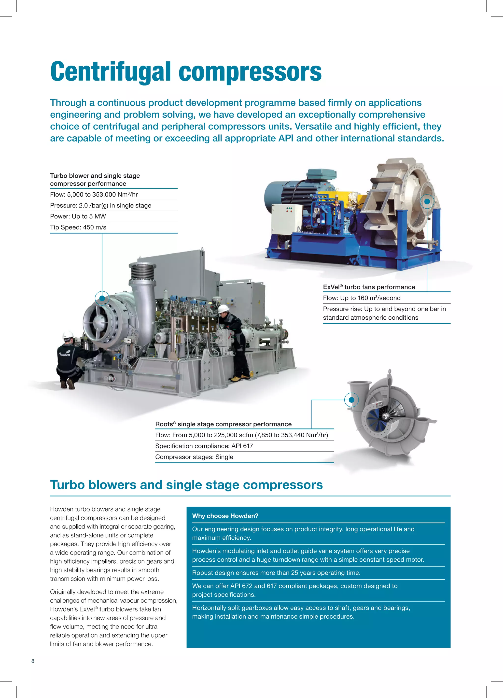 Howden Taiwan_Compressors_Div_brochure_A4 | PDF