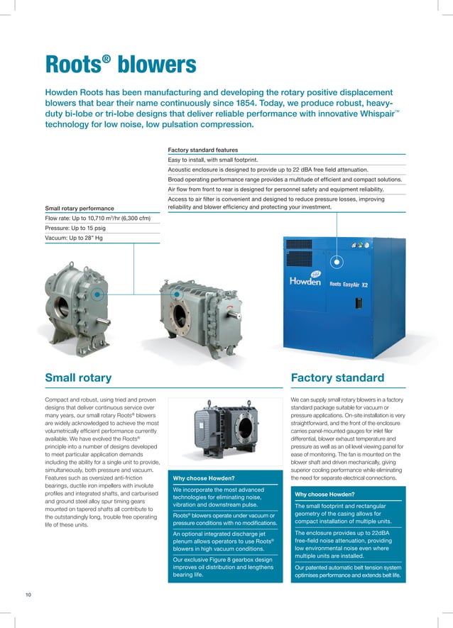 Howden Taiwan_Compressors_Div_brochure_A4 | PDF