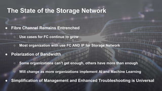 Webinar: Faster, Smarter, Simpler – The New Requirements in Storage Networking | PPT