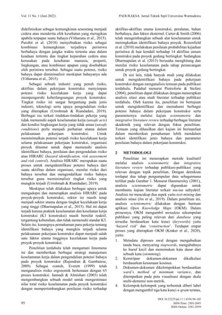 Iidentifikasi bahaya kerja kontruksi dan | PDF