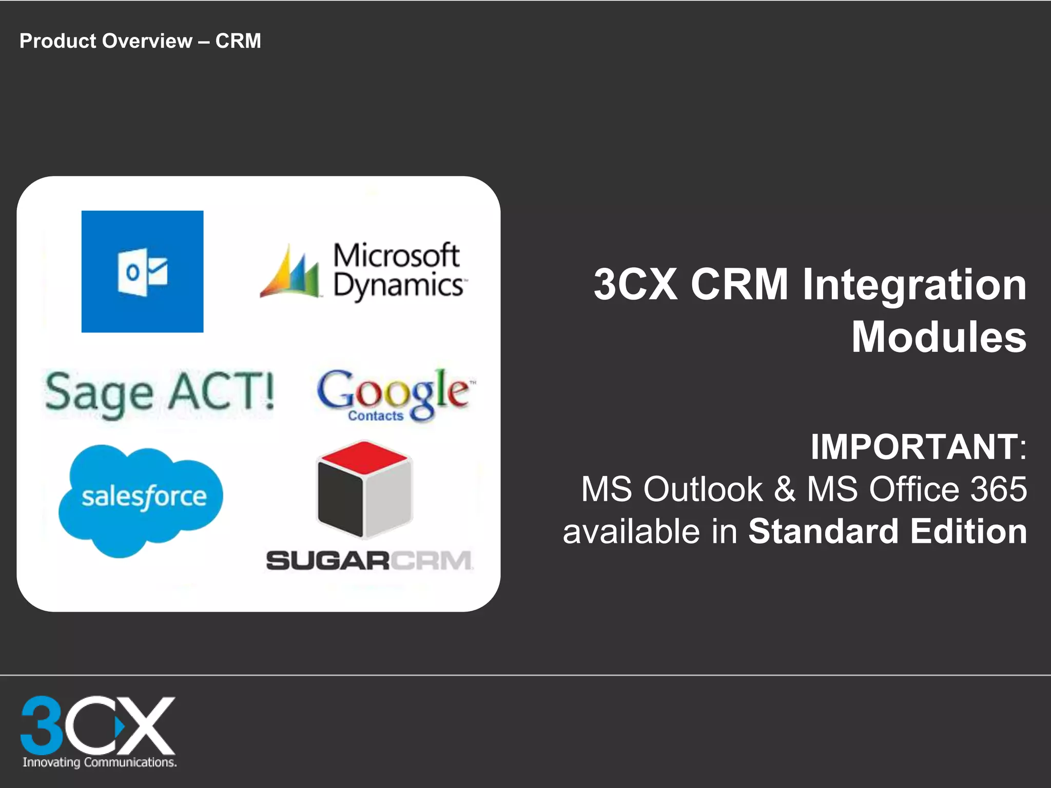 3CX Sales Presentation English | PPTX
