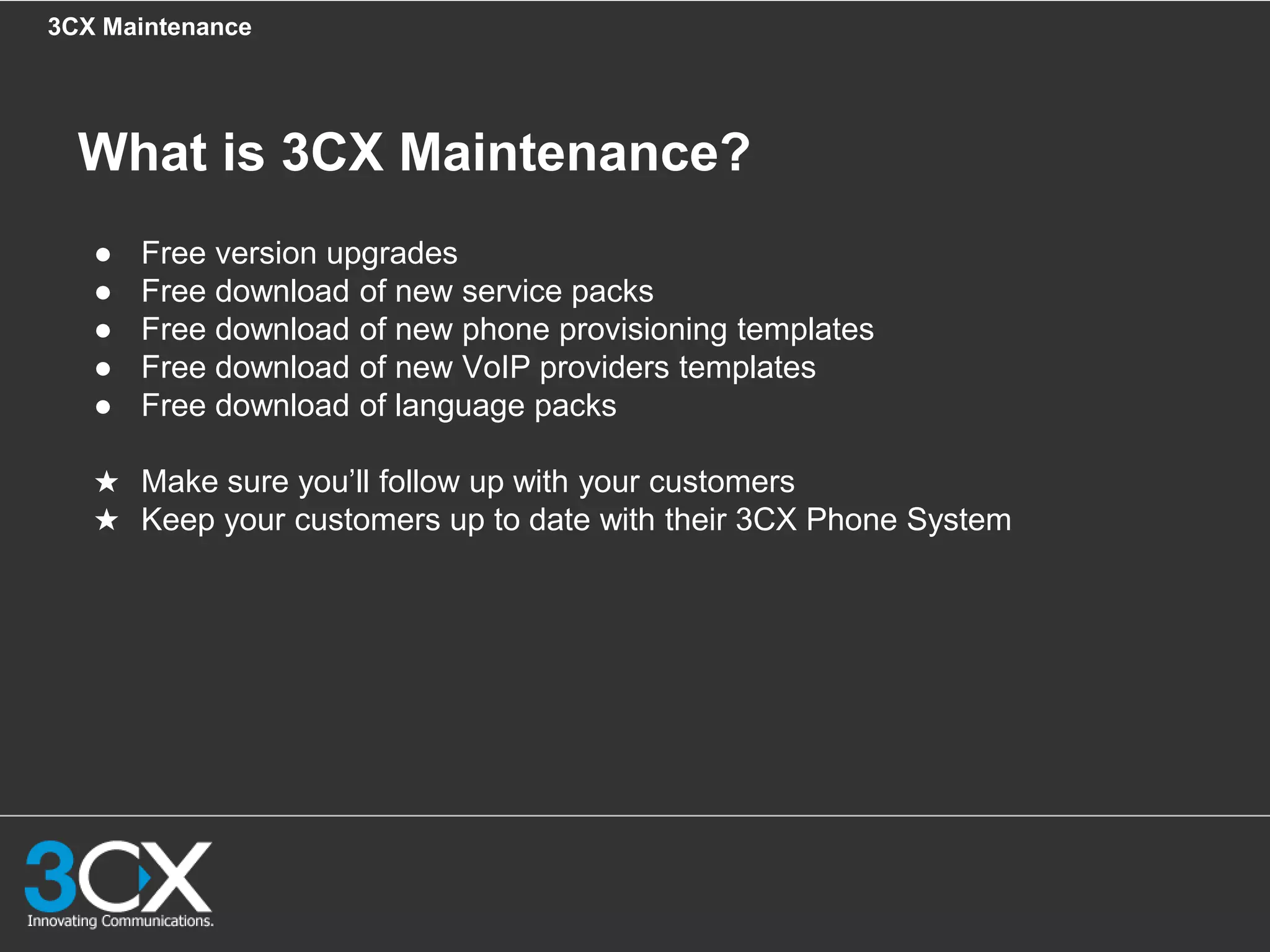 3CX Sales Presentation English | PPTX