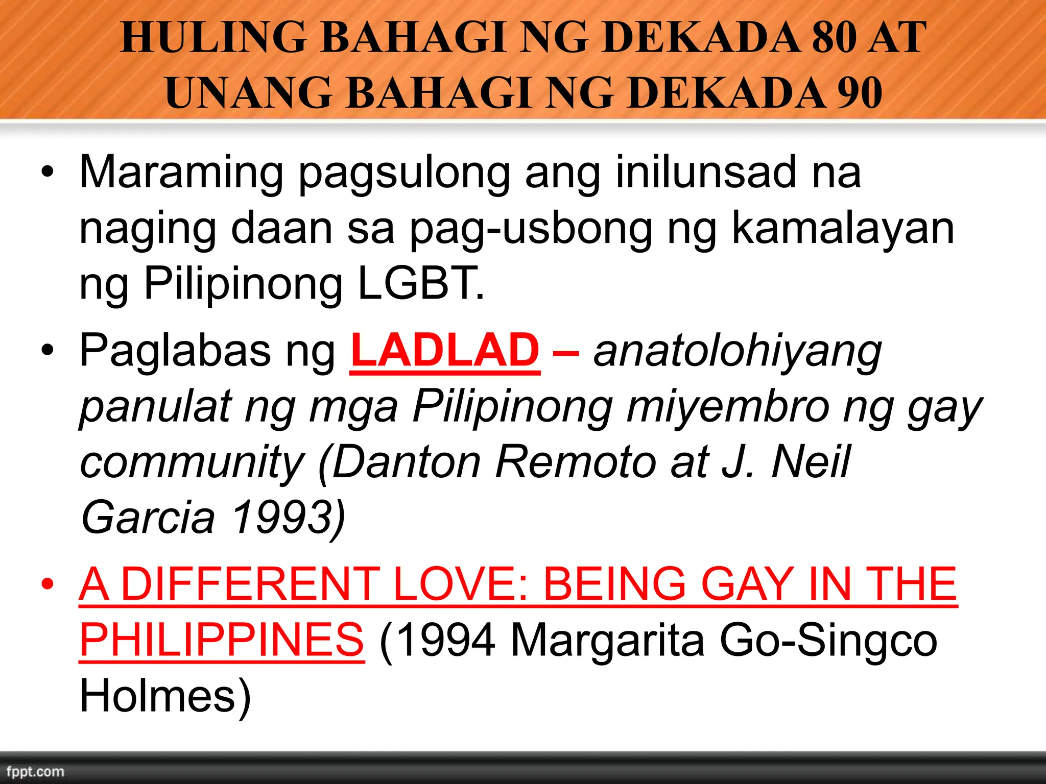 435981272-Kasaysayan-Ng-Mga-Lgbt-Sa-Pilipinas.ppt