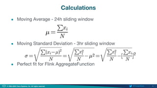 Near real-time statistical modeling and anomaly detection using Flink! | PPTX