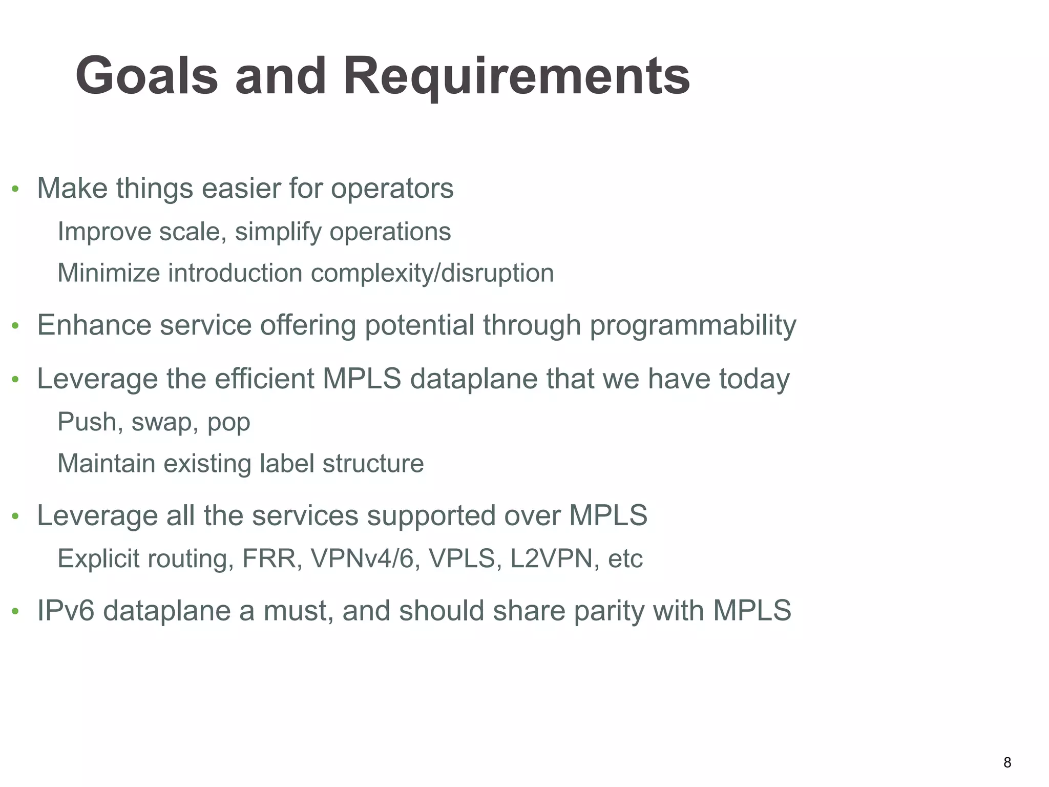 MENOG-Segment Routing Introduction | PPTX