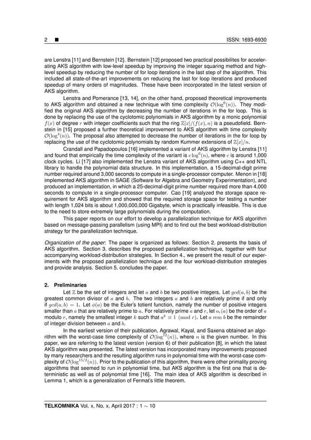 A Load Balanced Parallelization Of Aks Algorithm Pdf