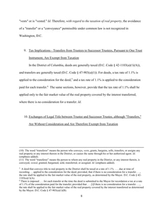 Moneri Successor Trustee Final Memo | PDF