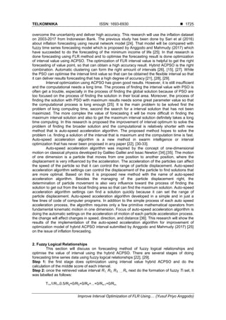 Improve Interval Optimization of FLR Using Auto-speed Acceleration Algorithm | PDF