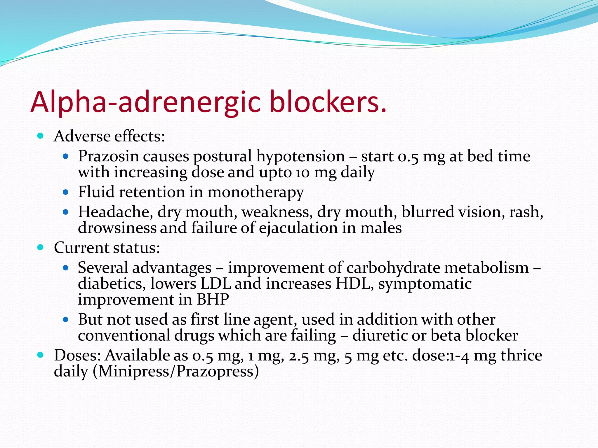 anti hypertensive drugs for nursing students | PPT | Heart and ...