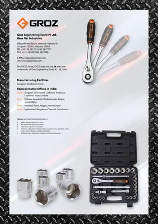 Groz Socket & Socket Sets Catalogue | PDF | Computer Peripherals ...