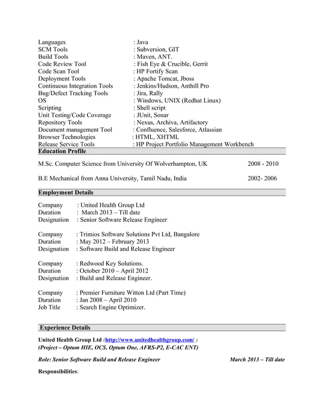 Arif_Shaik_CV | DOC | Computer Software and Applications | Computing