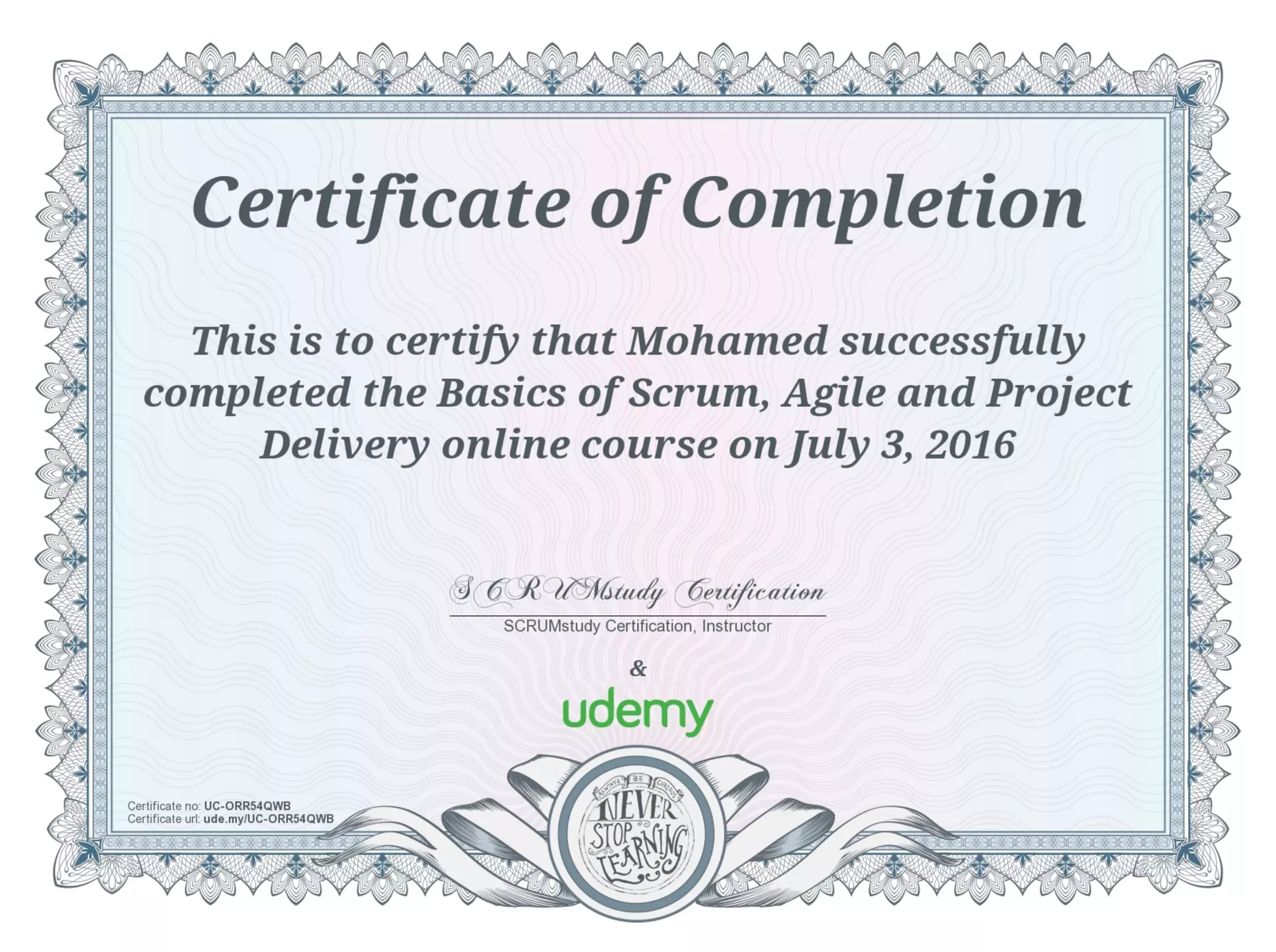 scrum_certificate | PPT