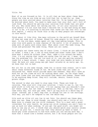 436 Fat | PDF