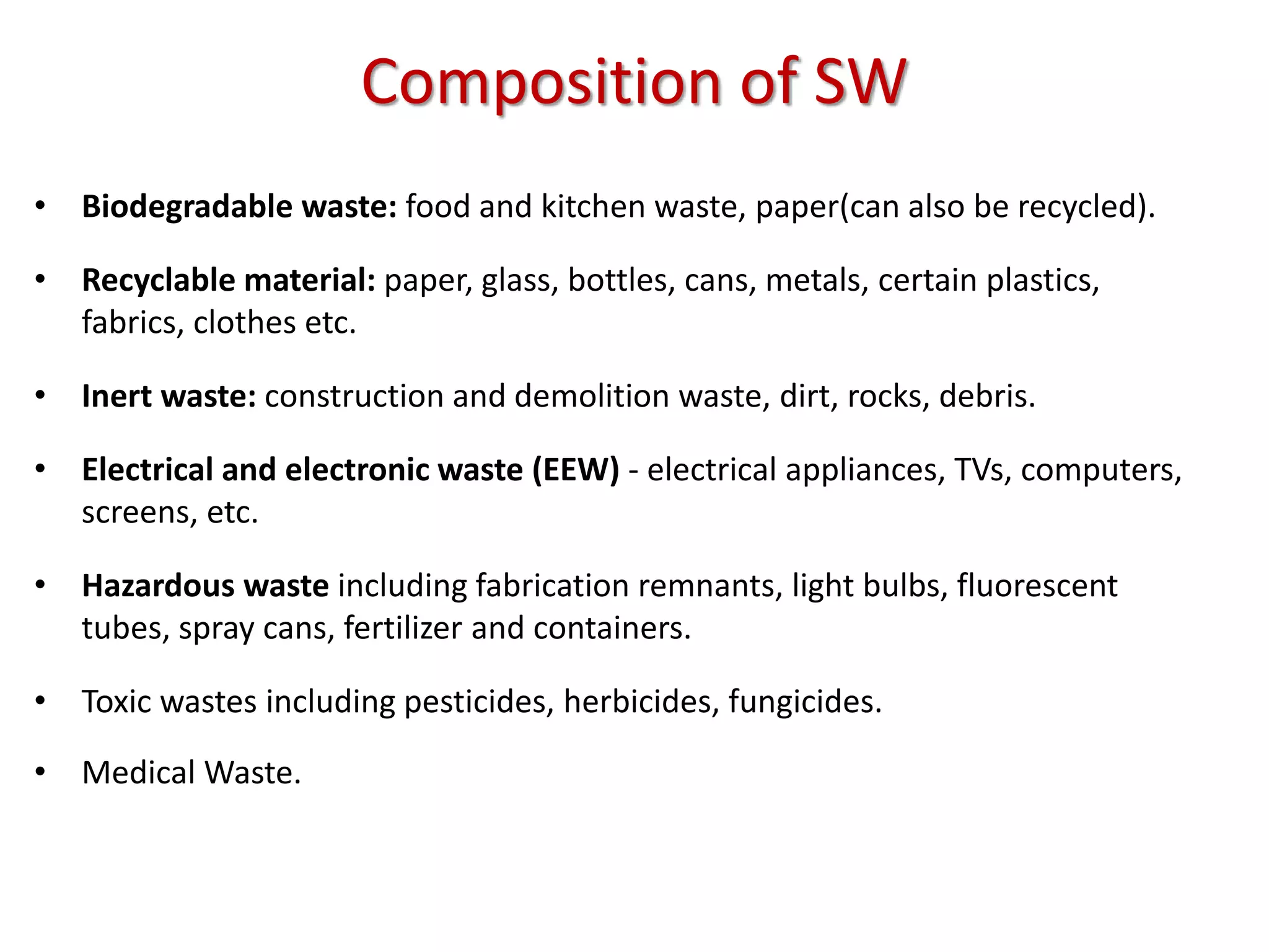 solid waste management | PPTX