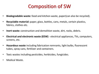 solid waste management | PPTX