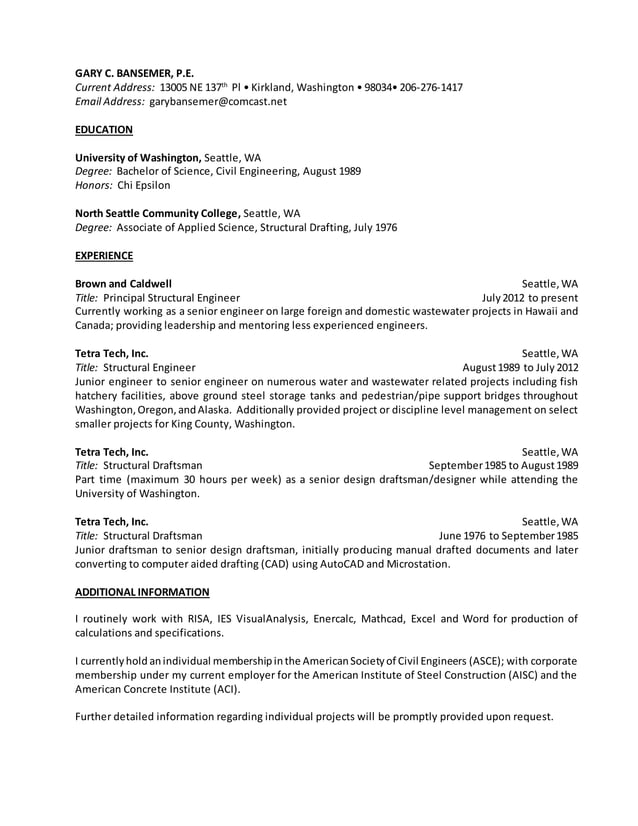 GARY C resume | DOCX