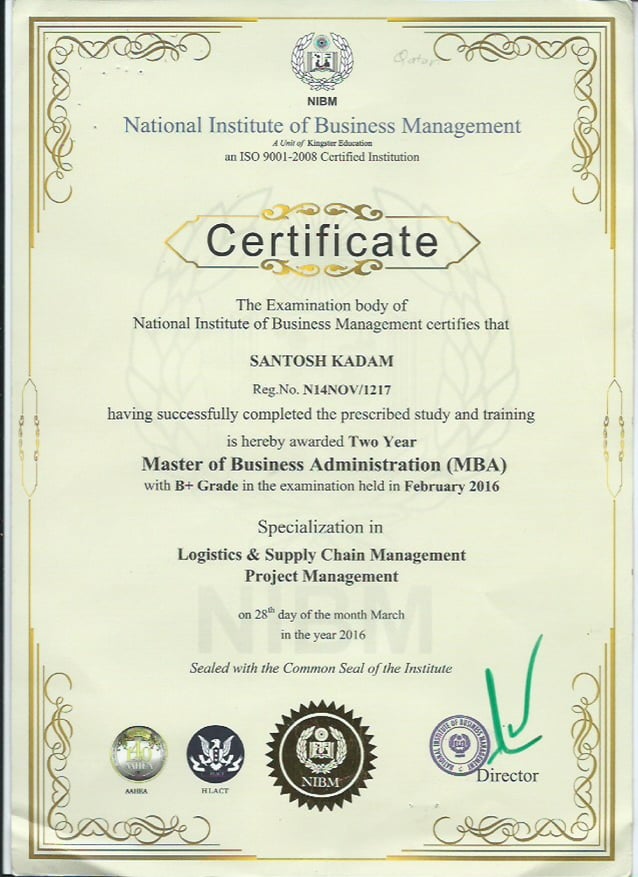 MBA Certificate | PDF | Student Financial Aid | Financial Assistance