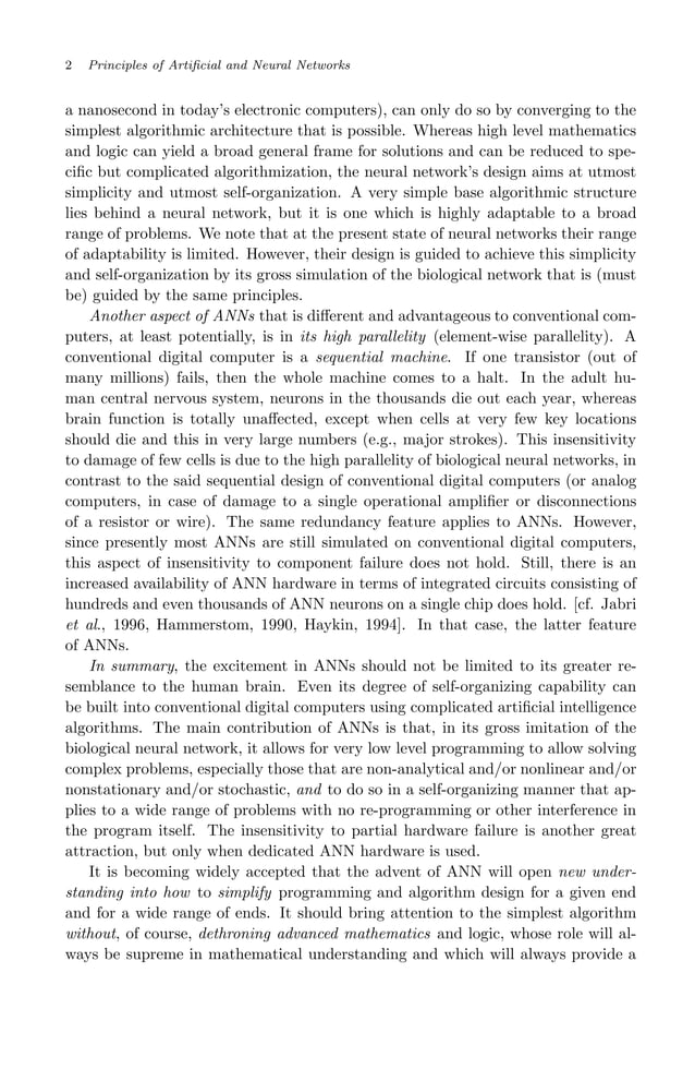 Principles Of Artificial Neural Networks 2nd Ed Daniel Graupe | PDF