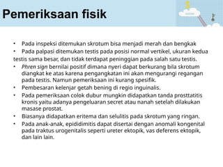 Ppt epididimitis asuhan keperawatan sdki | PPTX