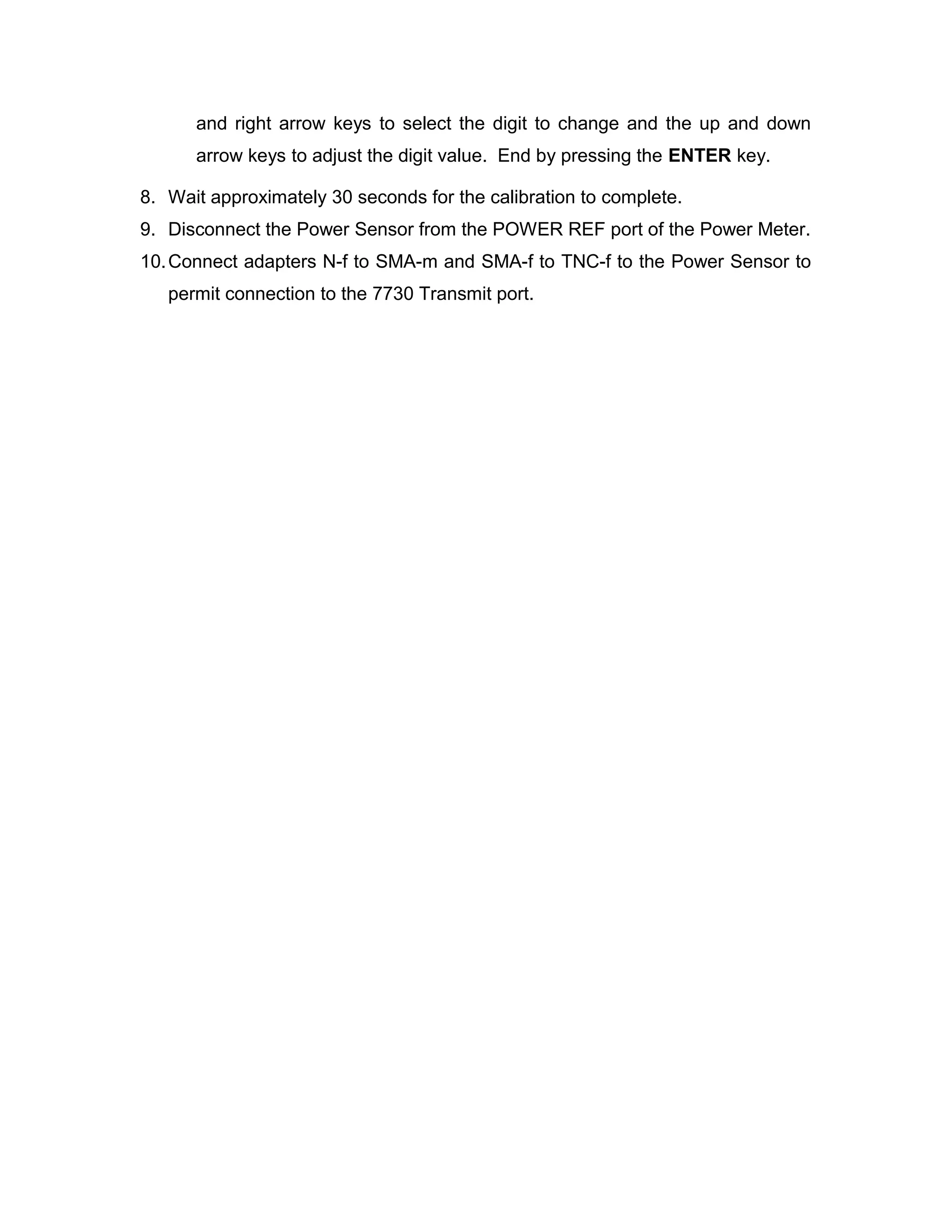437 b powermeter and sensor calibration procedure | DOC