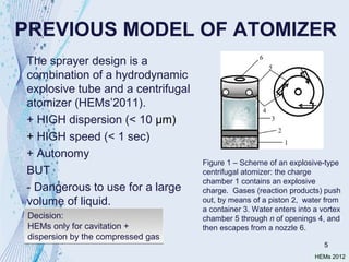 Physicomathematical modeling of a pulse atomizer | PPT