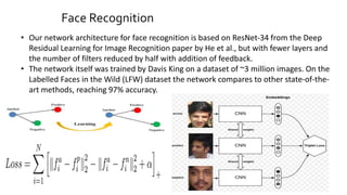 Automatic Attendance System using Deep Learning | PPTX