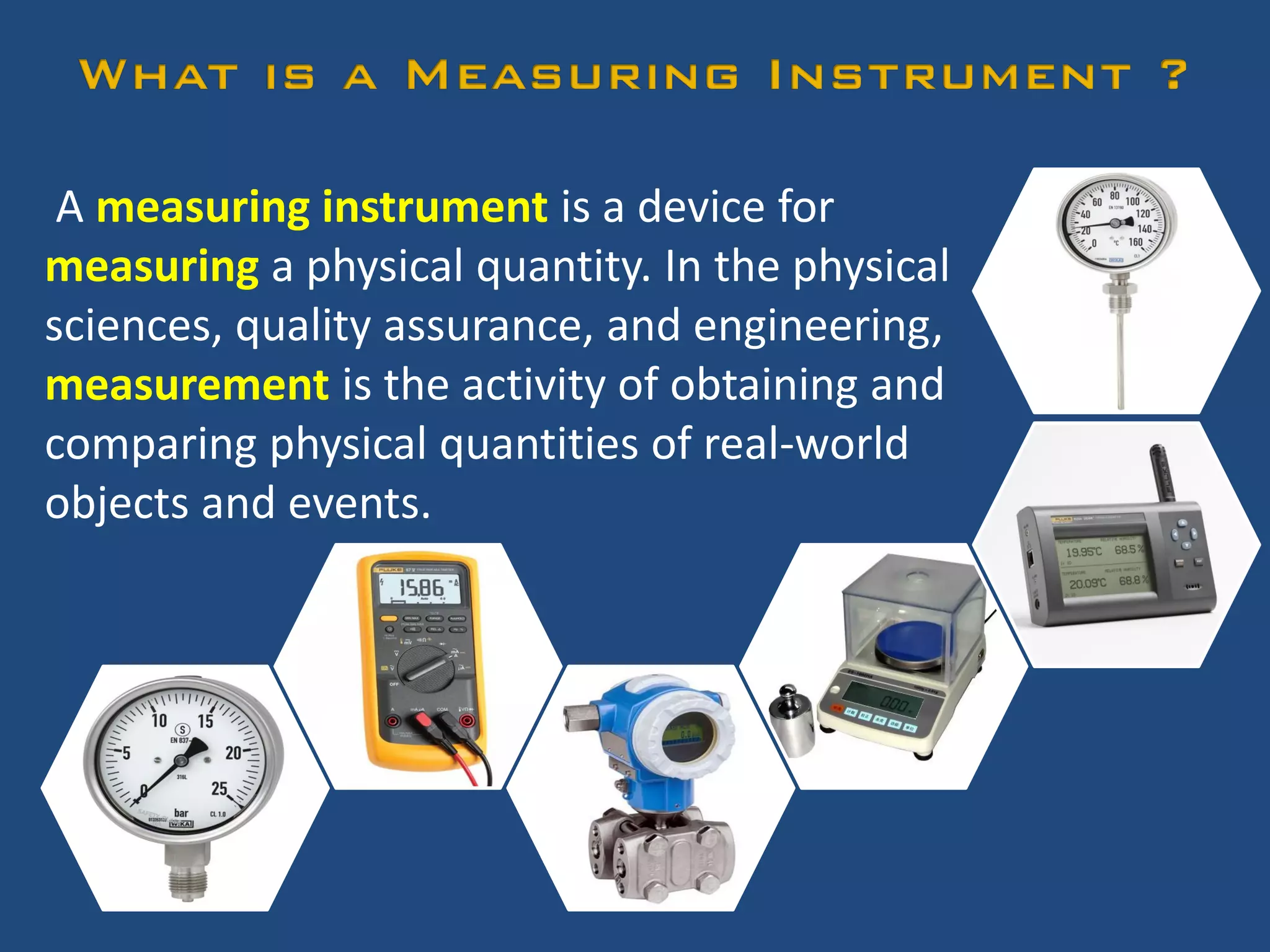 Measuring Instrument | PPT