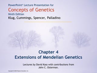 Extension of Mendelian Genetics in health | PPT