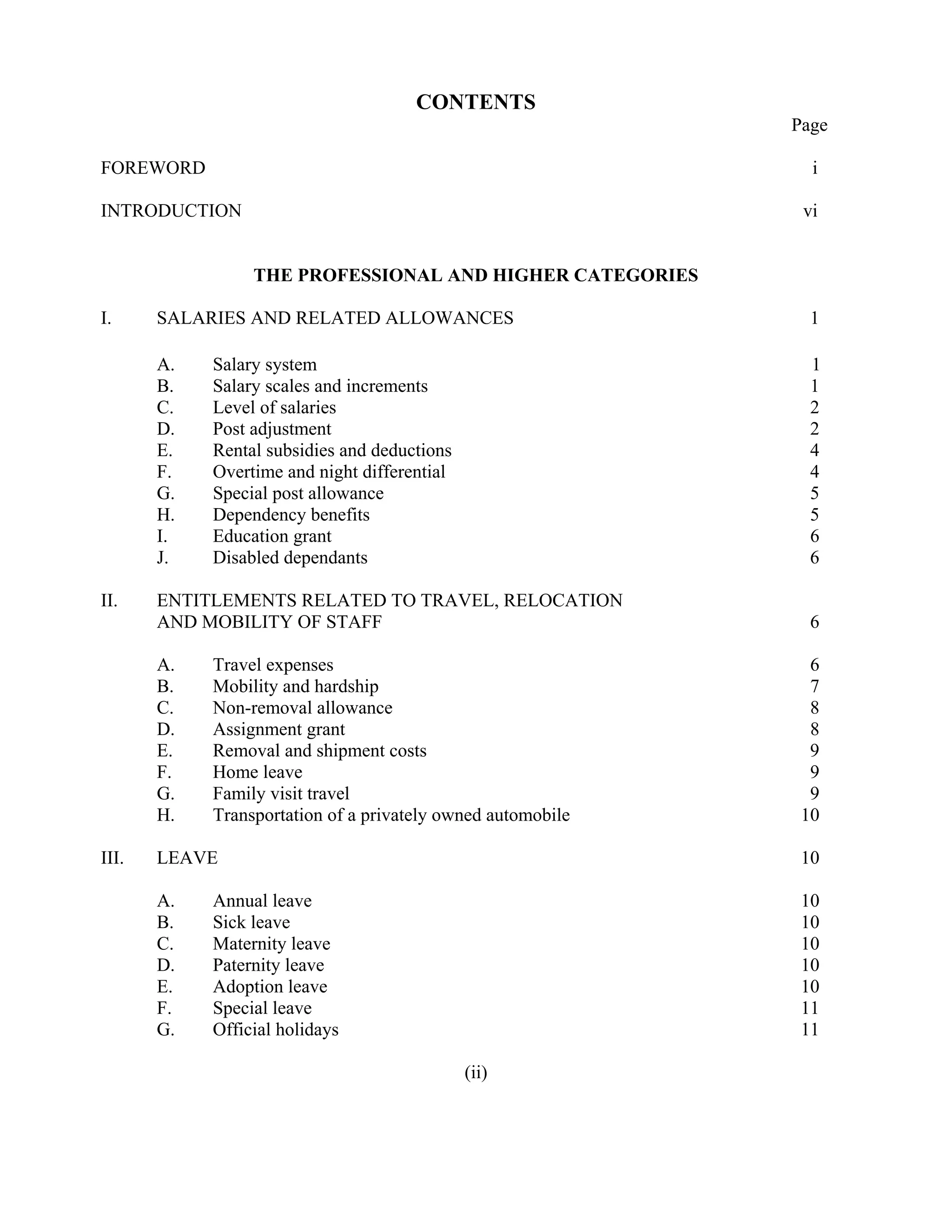 united nations salaries | PDF | Government Support and Welfare ...