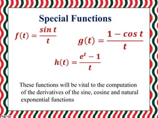 Limits of Exponential Logarithmic And Trigonometric Functions.ppt