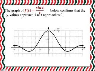 Limits of Exponential Logarithmic And Trigonometric Functions.ppt