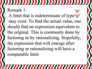 Limits of Exponential Logarithmic And Trigonometric Functions.ppt