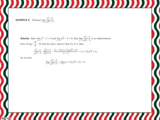 Limits of Exponential Logarithmic And Trigonometric Functions.ppt
