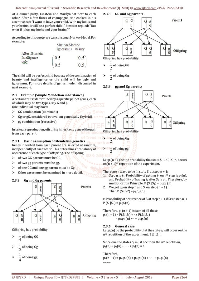 Applications on Markov Chain | PDF