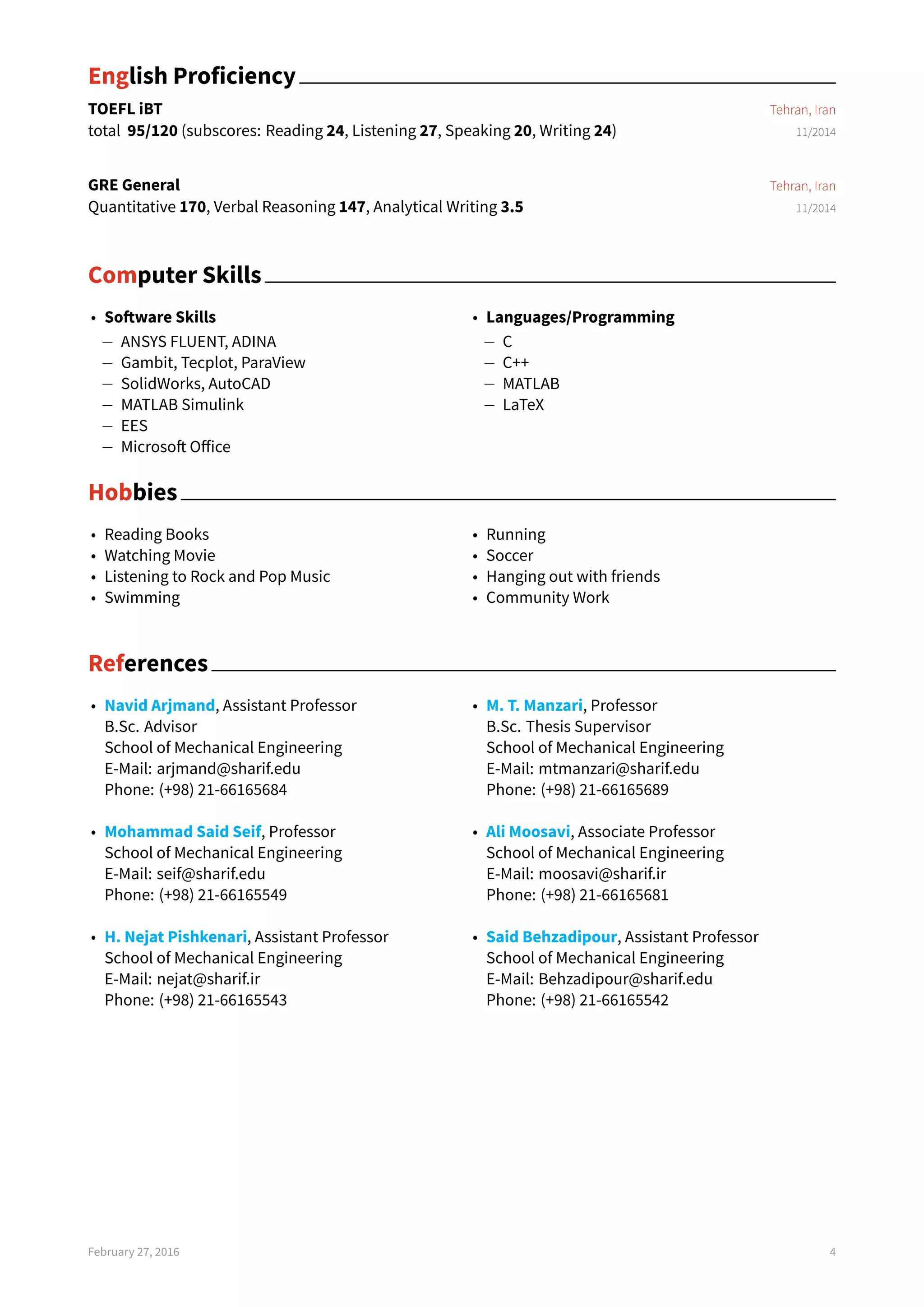 Ali Ghavami_CV | PDF