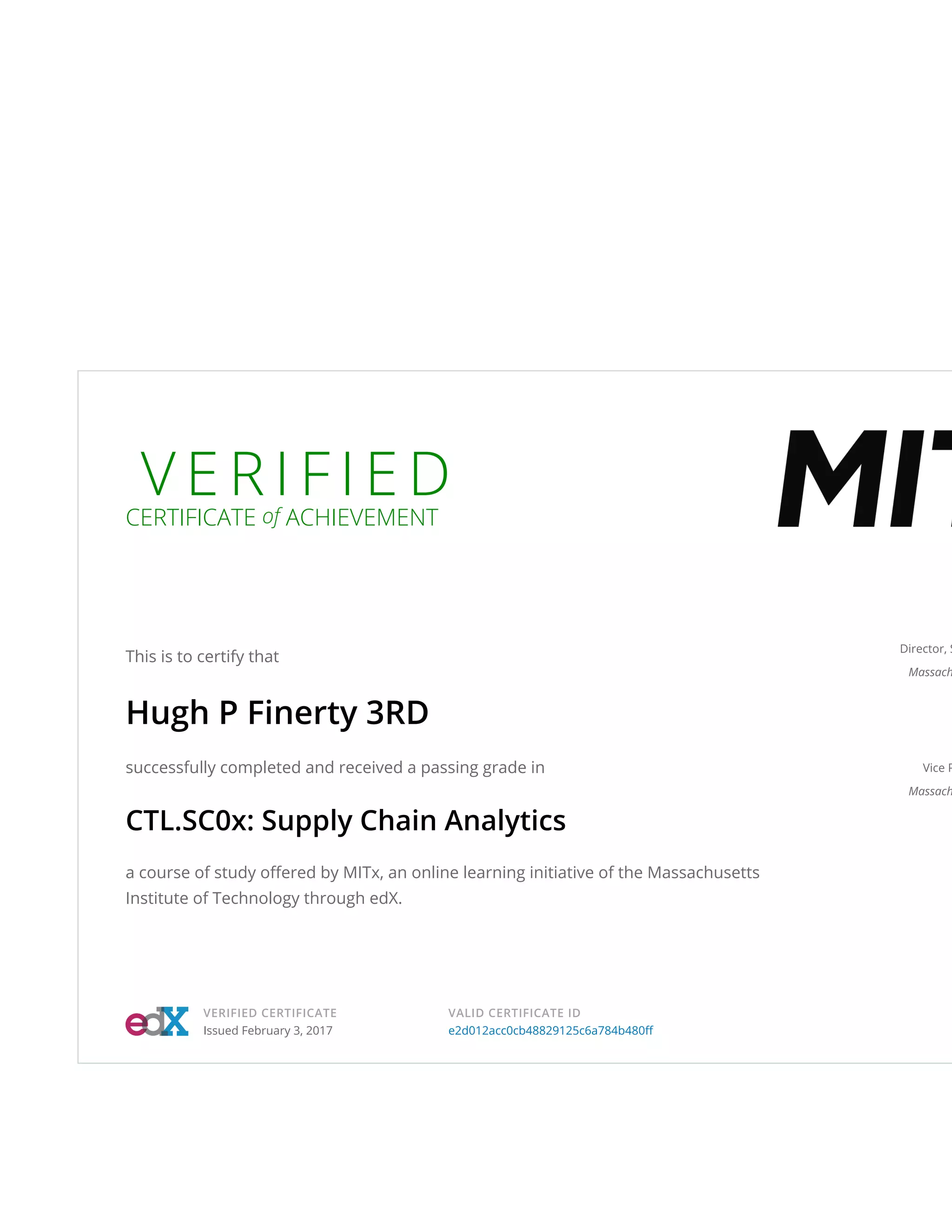 MITx CTL.SC0x Certificate | edX | PDF