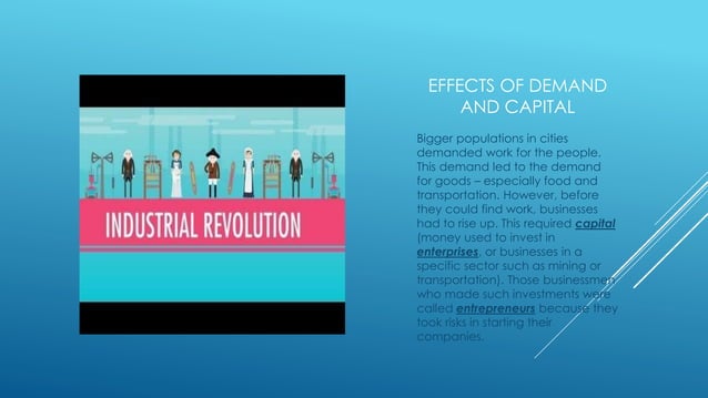 THE INDUSTRIAL REVOLUTION BEGINS | PPT