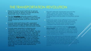 THE INDUSTRIAL REVOLUTION BEGINS | PPT