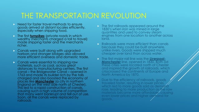 THE INDUSTRIAL REVOLUTION BEGINS | PPT