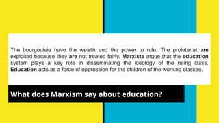 439938326-Marxism-in-education lesson ppt | PPTX