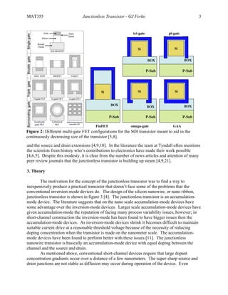 The Junctionless Transistor - George J. Ferko V | PDF