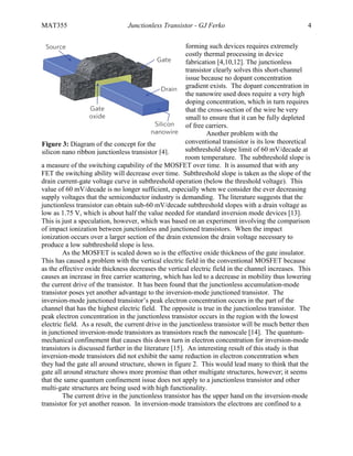 The Junctionless Transistor - George J. Ferko V | PDF