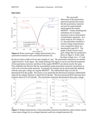 The Junctionless Transistor - George J. Ferko V | PDF