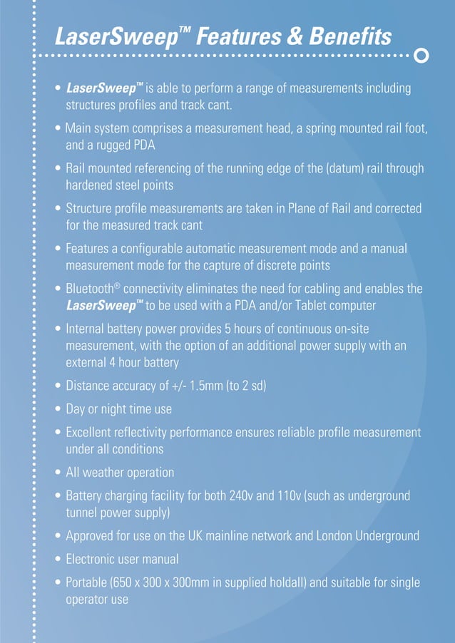 LaserSweep Brochure | PDF