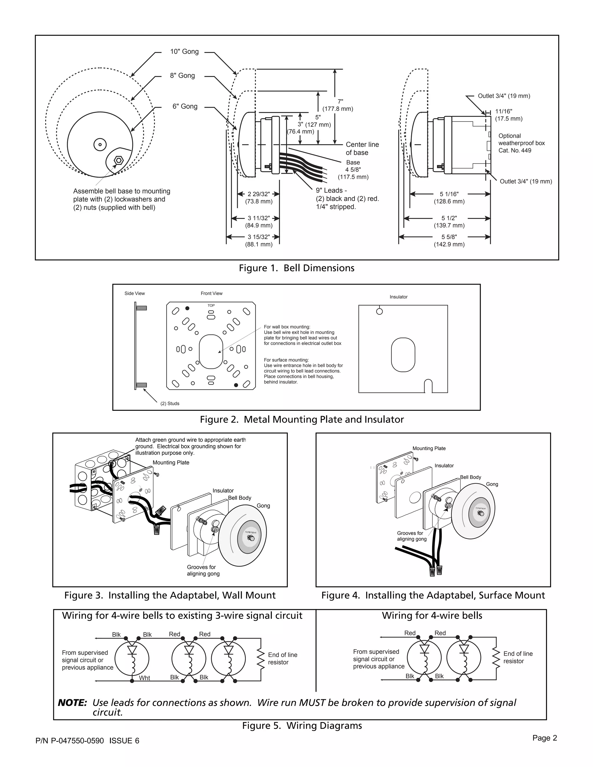 Edwards Signaling 439D-10AW Installation Manual | PDF