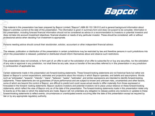 Bapcor Annual Report Presentation | PPT
