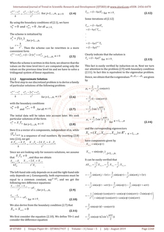 Errors in the Discretized Solution of a Differential Equation | PDF